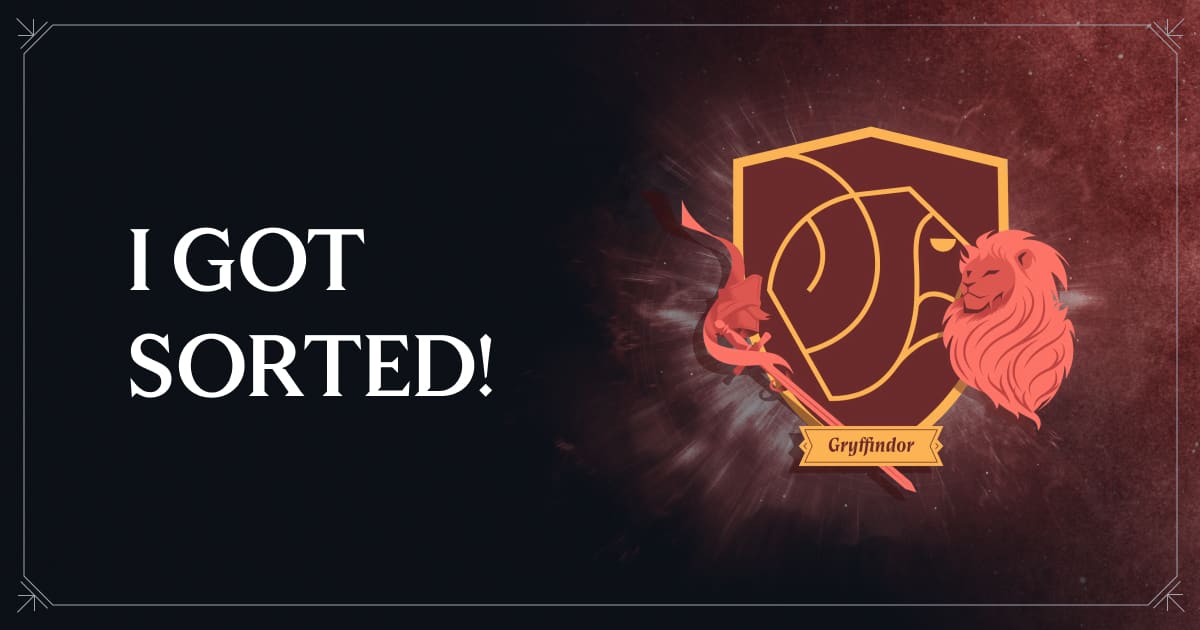 Harry Potter | Hogwarts House: Gryffindor